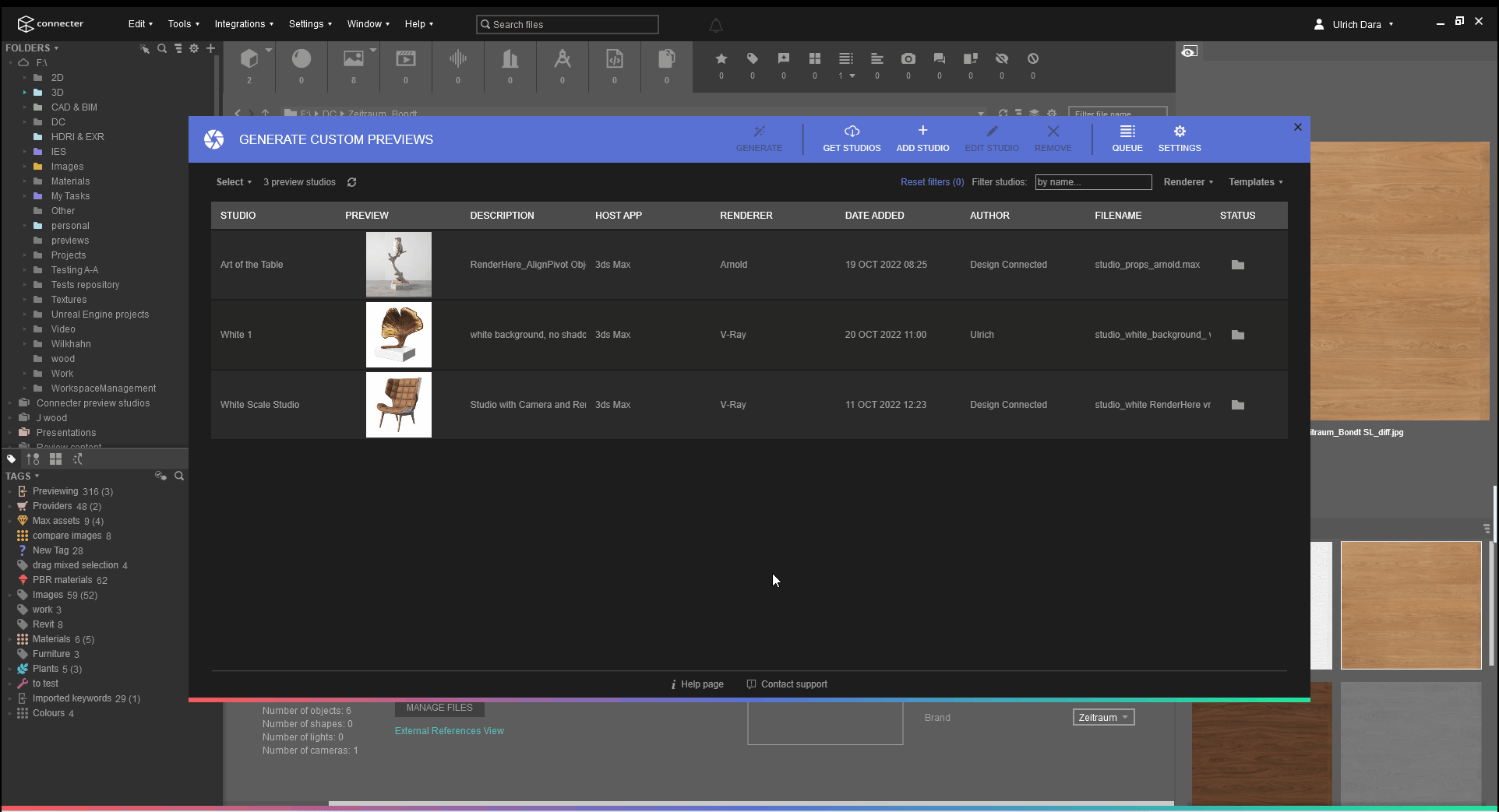 Editing and Removing Studios – Connecter Help Center