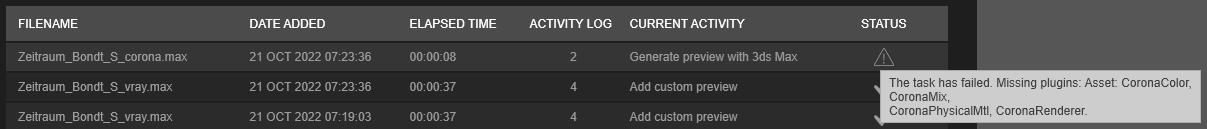 Previews Generation Queue – Connecter Help Center