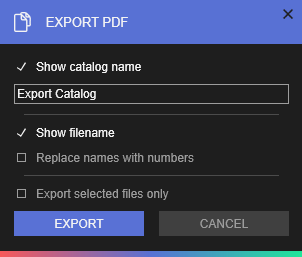 Export Catalog – Connecter Help Center