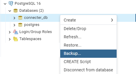 Suite Workspace Backup and Restore – Connecter Help Center
