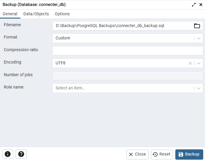 Suite Workspace Backup and Restore – Connecter Help Center