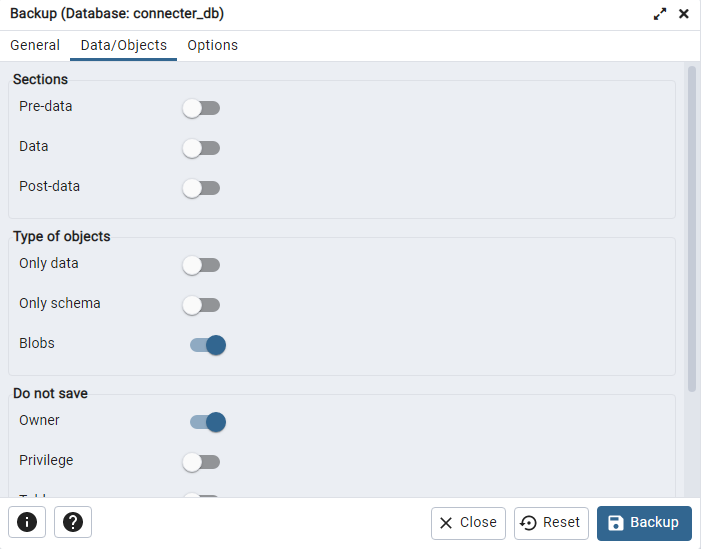 Suite Workspace Backup and Restore – Connecter Help Center