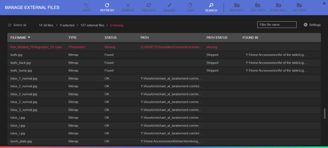 Manage External Files – Connecter Help Center